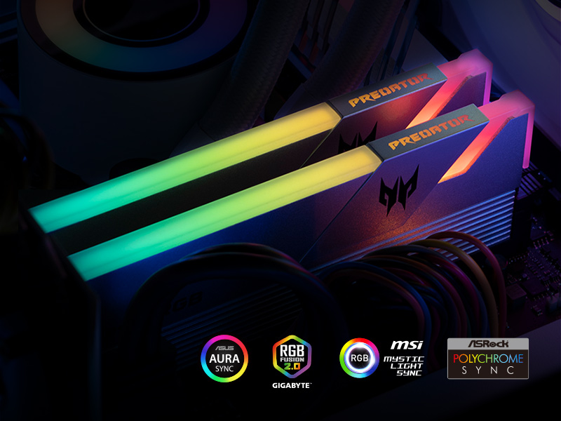 Predator Vesta RGB RAM DDR4 4400MHz