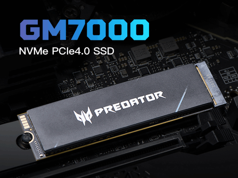 Predator Unveils GM7000 NVMe PCIe SSD to Exceed Speed Limits